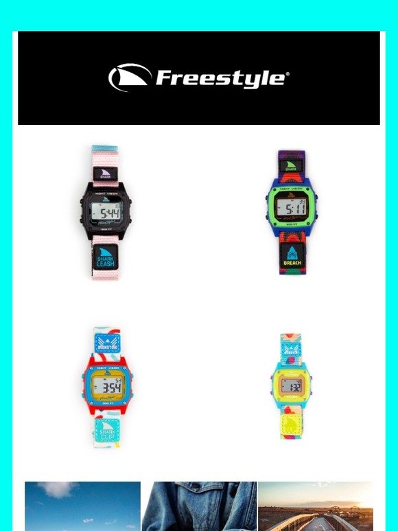 Freestyle: New Arrivals - Free Domestic Shipping On All Watches | Milled