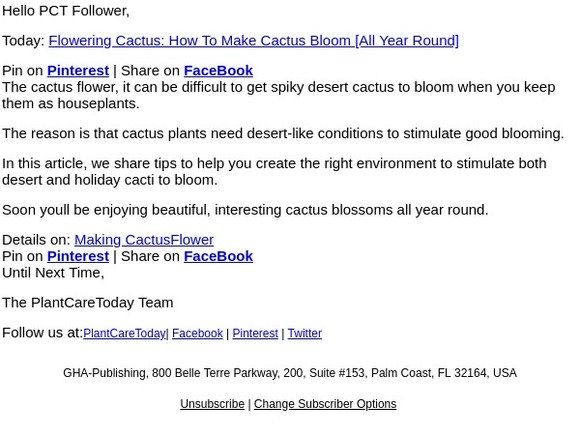 Plant Care: Flowering Cactus: How To Make Cactus Bloom [All Year Round ... Plant Care: Flowering Cactus: How To Make Cactus Bloom [All Year Round ...