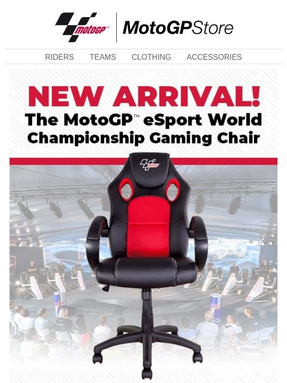 Moto GP: New Arrival | The MotoGP eSport Gaming Chair | Milled