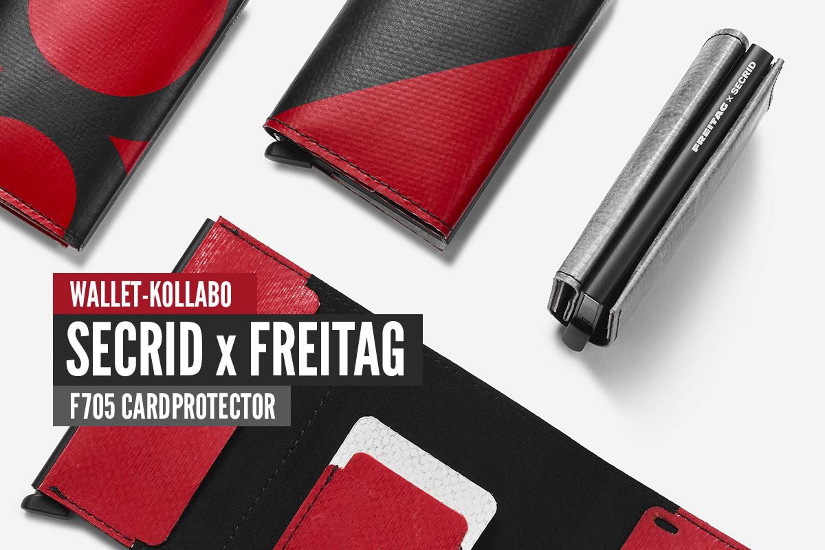 Taschenklub: 📗 📘 📙 F705 SECRID x FREITAG Wallet 📗 📘 📙 | Milled