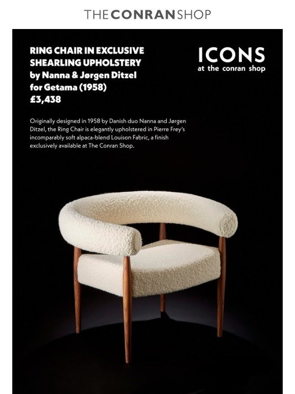 The Conran Shop: Introducing the Ring Chair by Getama | Milled
