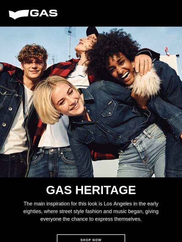 GAS: Gas goes vintage: Heritage 1984 | Milled