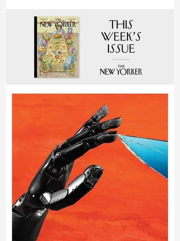 The New Yorker: Inside the 2018 Tech Issue | Milled