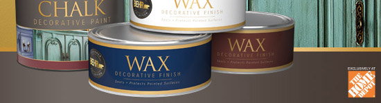 Behr: Introducing Behr Chalk Decorative Paint and Wax | Milled