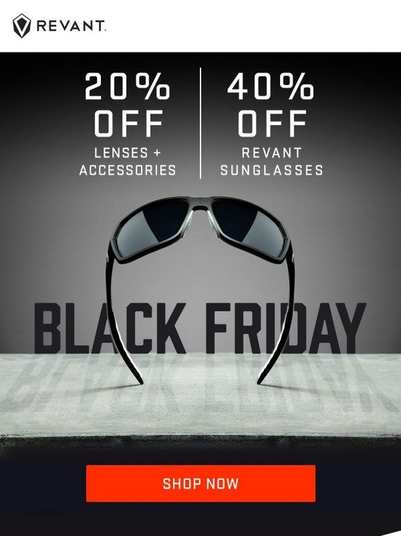 Revant Optics: Up To 40% Off | Black Friday Savings | Milled