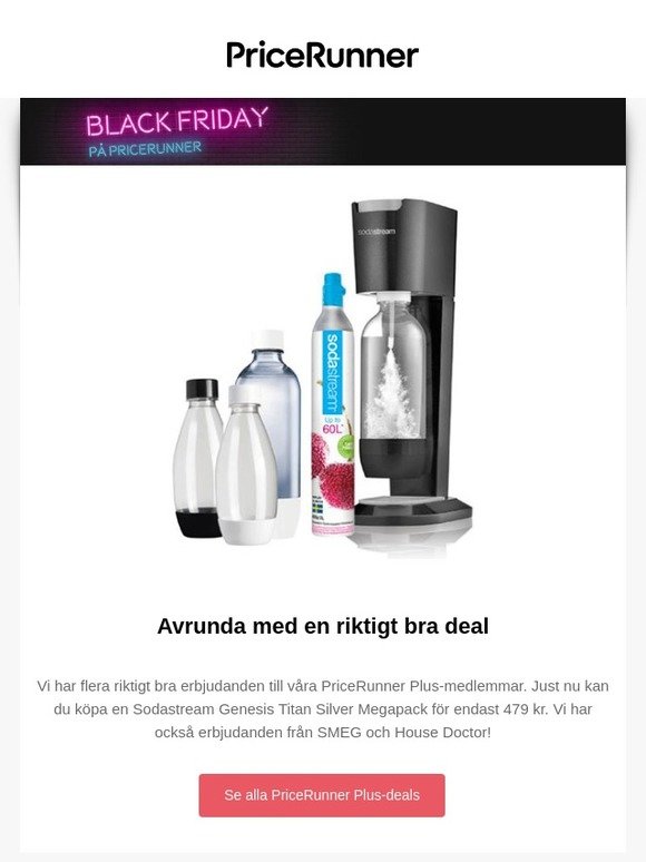 PriceRunner: Avrunda dagen med en riktigt bra deal | Milled