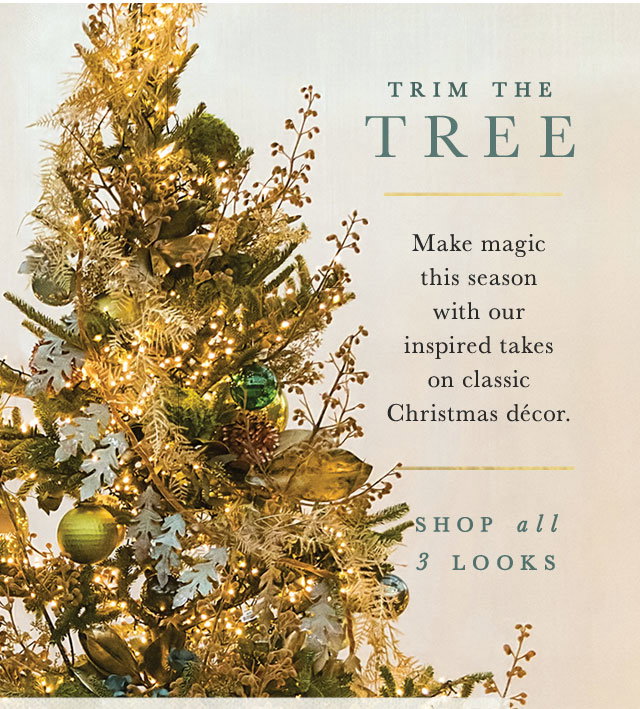 Terrain: 3 festive Christmas tree looks. | Milled