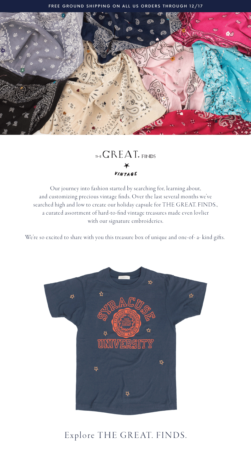 The Great: THE GREAT. Finds Are Here. | Milled