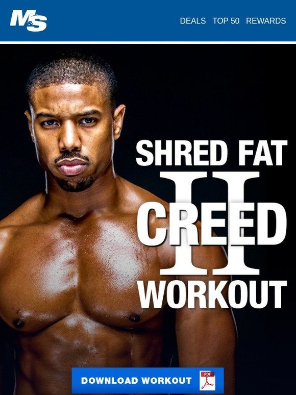 Muscle & Strength: Shred Fat with The Creed II Workout | Milled