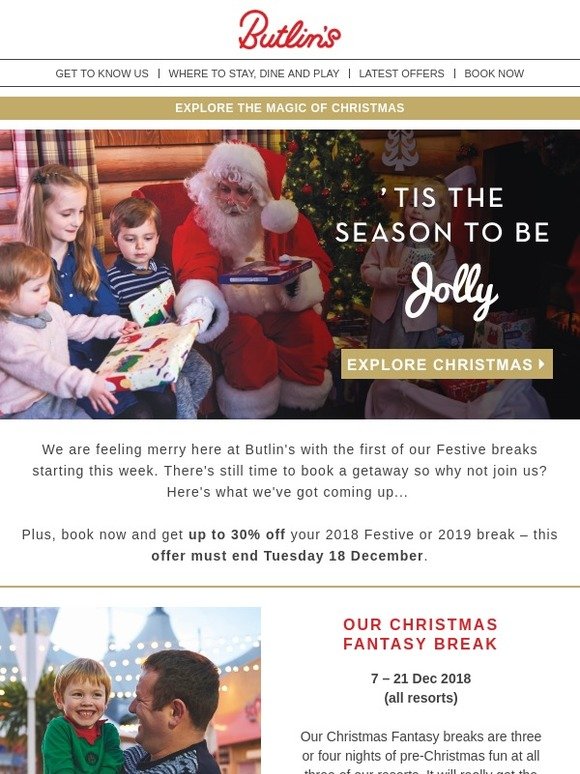 Butlins: Festive fun for all the family at Butlin's | Milled