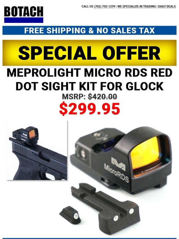 Botach Tactical: Special Offer - Meprolight Micro RDS Red Dot Sight Kit ...
