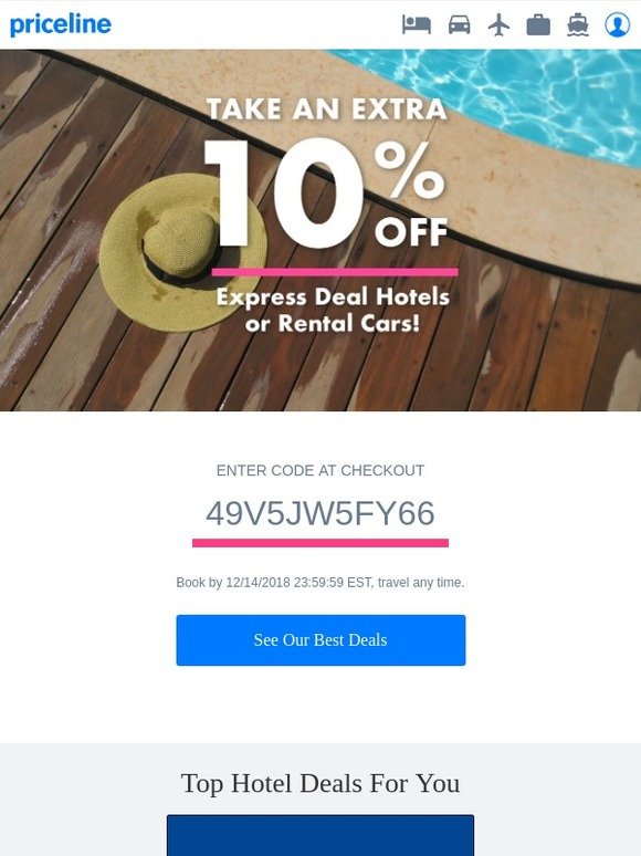 Priceline: Only 48 Hours! Coupon Inside! Invite Only! | Milled