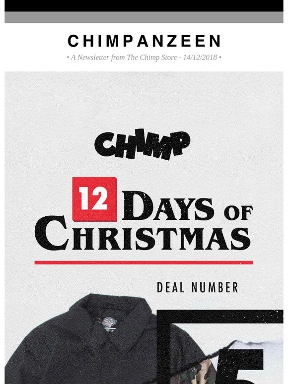 The Chimp Store: 📦 12 Days Of Christmas --> Deal 5 is here! 📦 | Milled