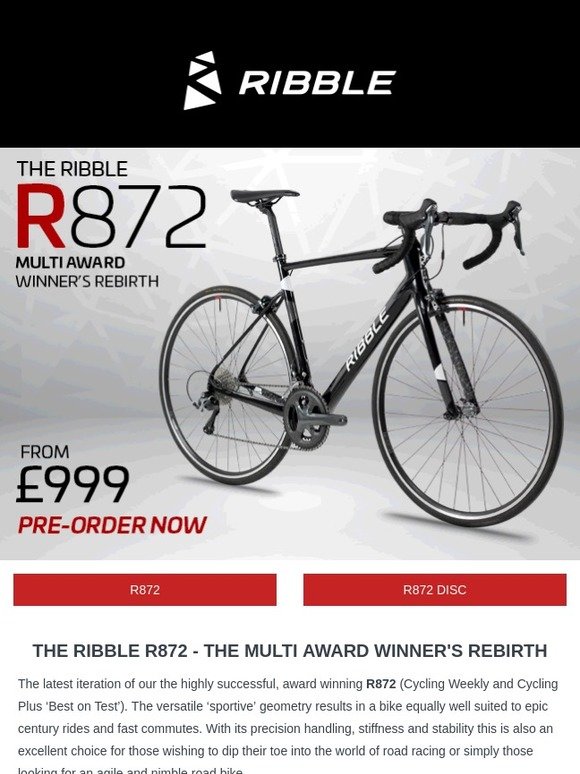 Ribble Cycles: Rebirth of the R872 | Milled
