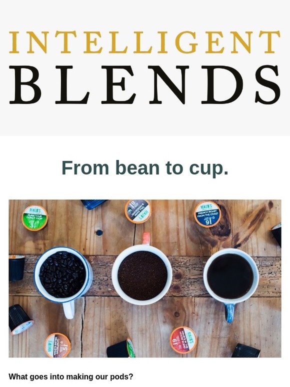 Intelligent Blends: 5 Steps to Making the Best Pods, From Bean to Cup ...