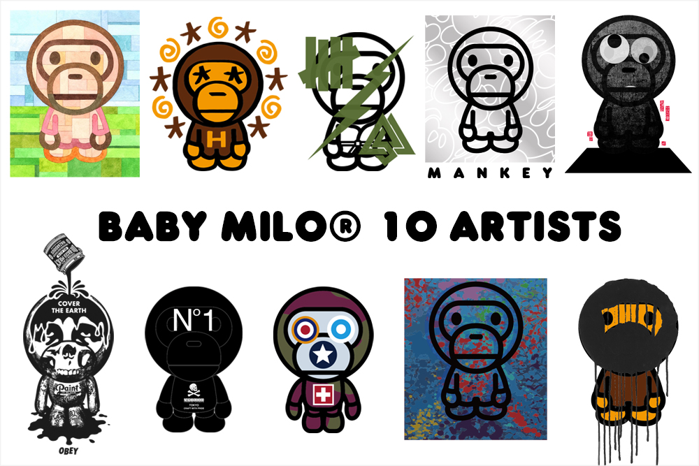 A Bathing Ape: BABY MILO® 10 ARTIST | Milled