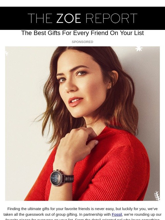 The Zoe Report: The Best Gifts For Your Favorite People | Sponsored ...