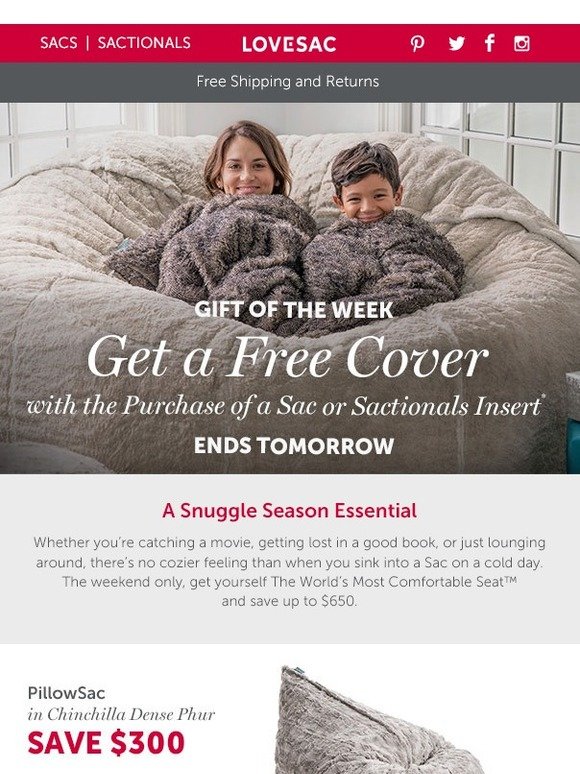 LoveSac: Here’s a gift that will make 2019 your most comfortable year ...