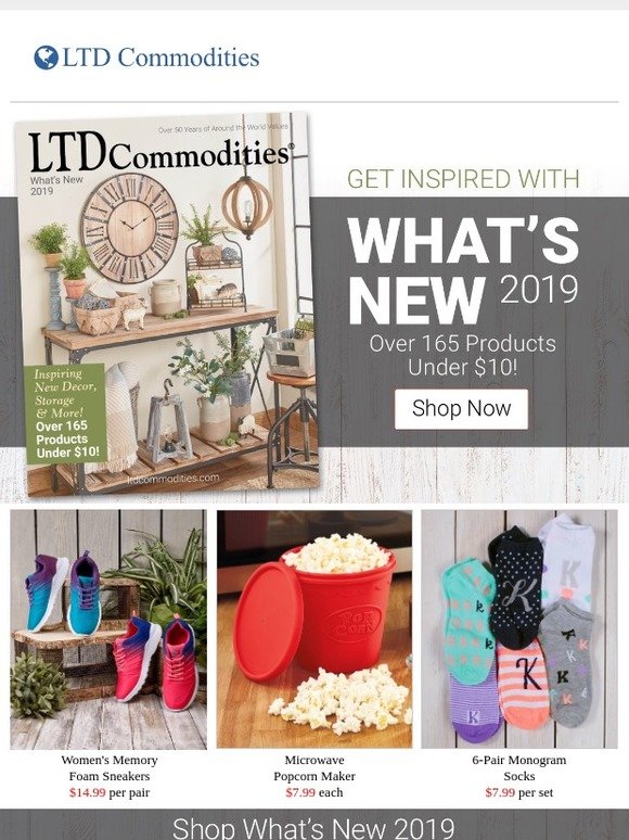 LTD Commodities: Our Newest Catalog Is Here + FREE Shipping | Milled