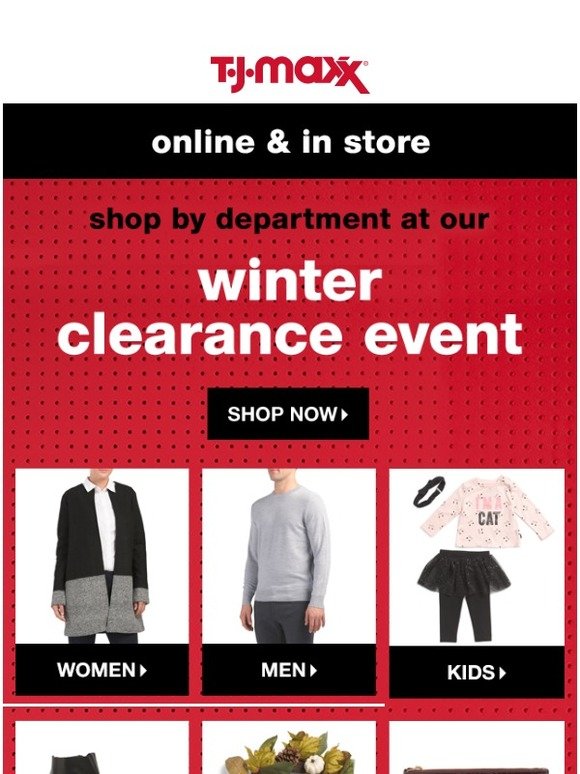 TJ Maxx: HUGE savings on styles for everyone. | Milled