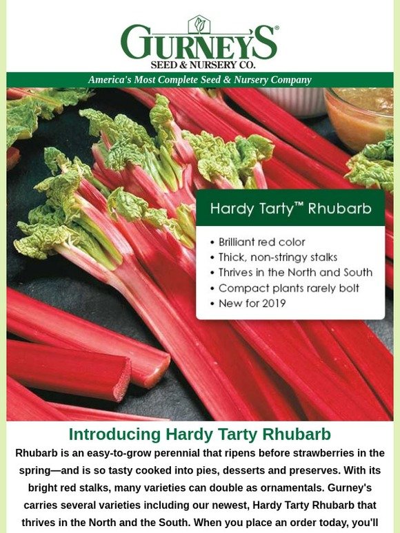 Gurney's Seed & Nursery: Looking for an easy spring crop? Try this | Milled