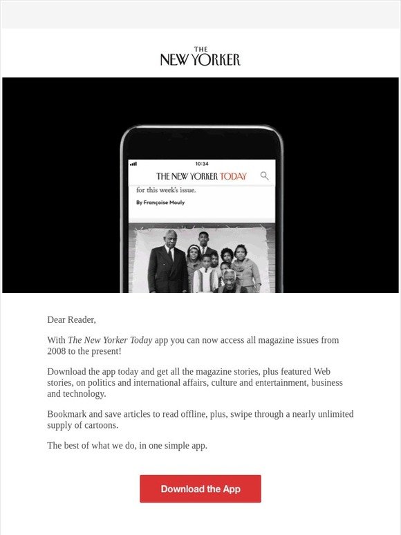 The New Yorker: Download The New Yorker Today iOS App - the best way to ...