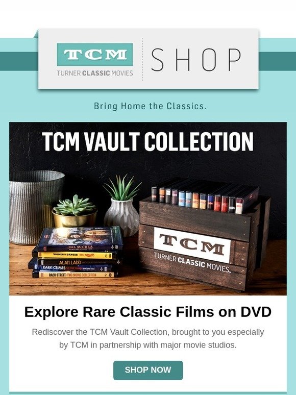Turner Classic Movies: The TCM Vault Collection Lives on! | Milled