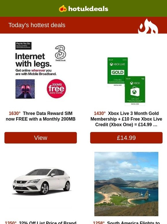 HotUKDeals: 🔥Today's Hottest Deals🔥 | Milled