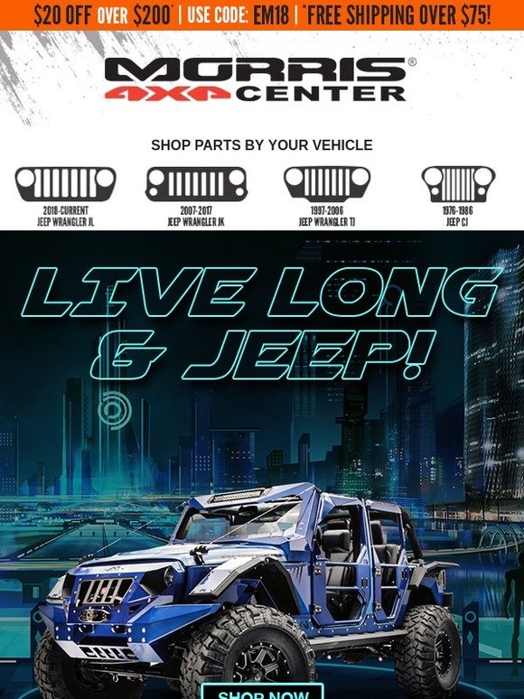 Morris 4x4 Center: Set the stage with your Jeep and venture into a ...