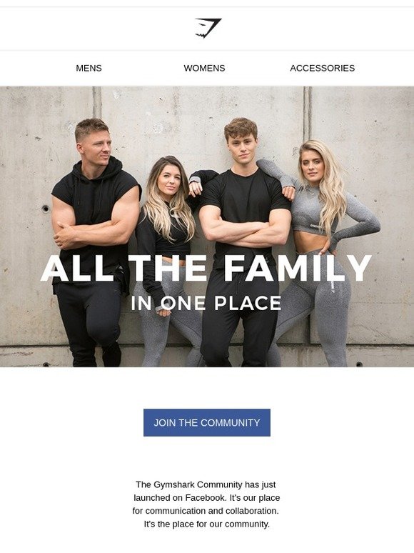 Gymshark: Join 'The Gymshark Community' on Facebook. | Milled