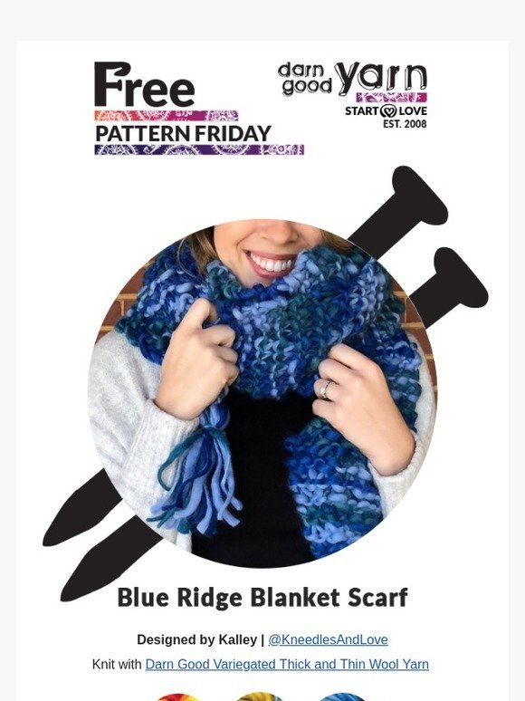 Darn Good Yarn: ️Free Patterns! | Milled