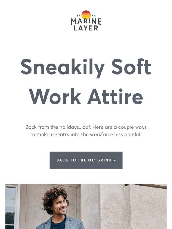 Marine Layer: Work appropriate. Nap approved. | Milled