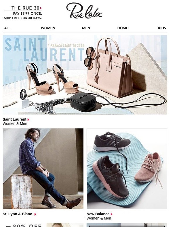 Rue La La: Saint Laurent • St. Lynn & Blanc | Milled