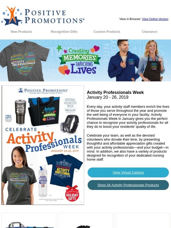 Positive Promotions: Activity Professionals Week Starts In Less Than 2 ...