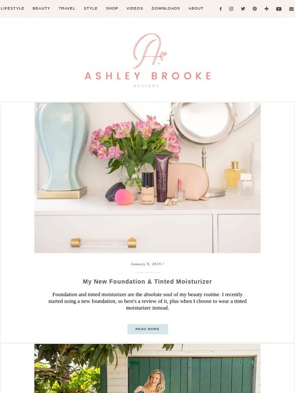 Ashley Brooke Designs: My New Foundation & Tinted Moisturizer | Ashley ...