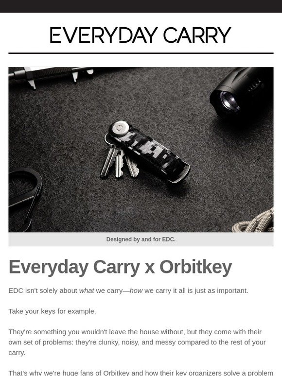 Everyday Carry: Introducing Our Limited Edition Collaboration with Orbitkey | Milled