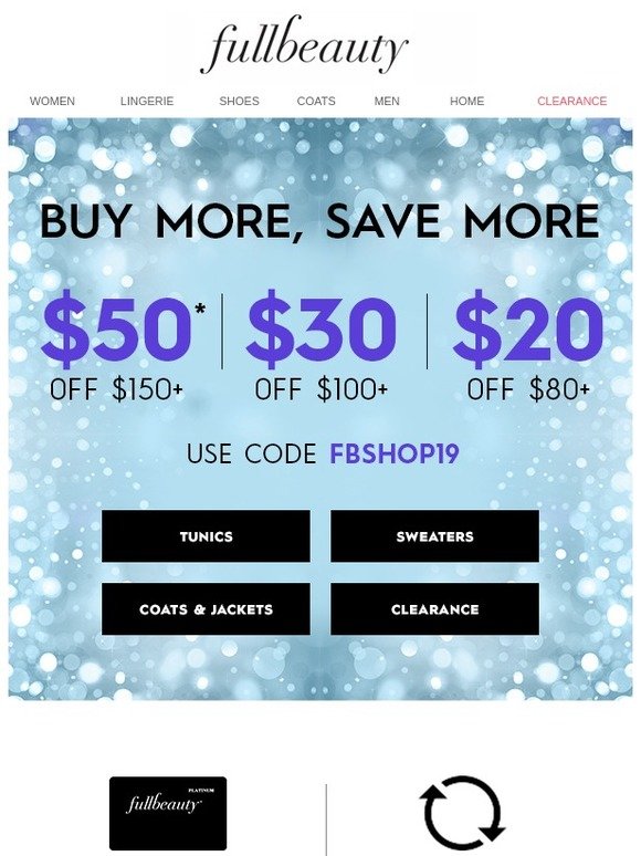 One Stop Plus: Your $50 off $150 is Enclosed! | Milled