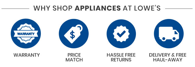 Lowe's: 🚚 Free delivery + haul-away on major appliances | Milled
