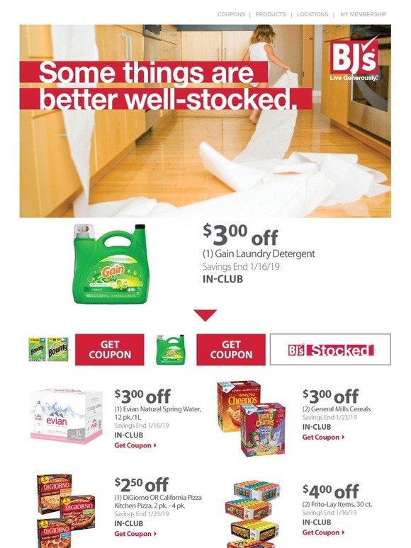 BJ's Wholesale Club: Stock up and save on what you need the most 🏠 | Milled