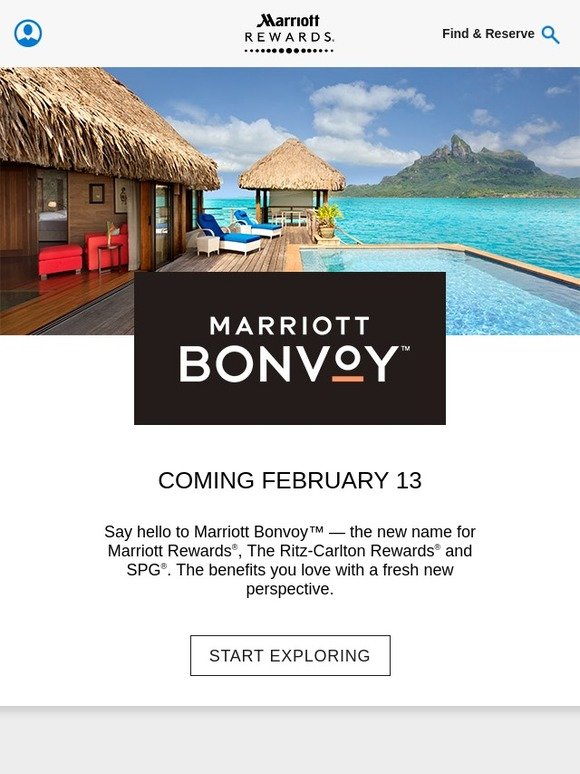 Marriott: Announcing the New Name and Look for Marriott Rewards | Milled