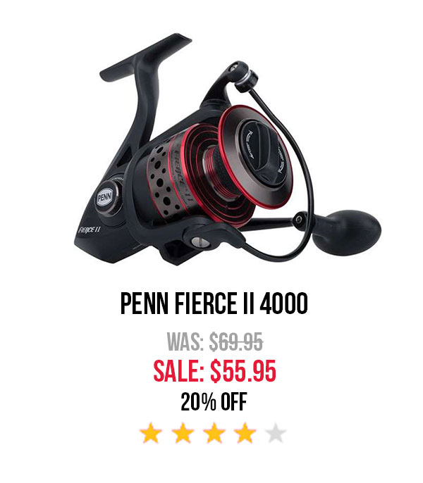Tackle Direct: 🔥Penn Flash Sale - Select Penn Battle II, Fierce II 4000 ...
