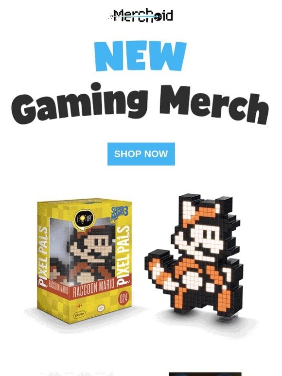 Merchoid: New Gaming Merch | Milled