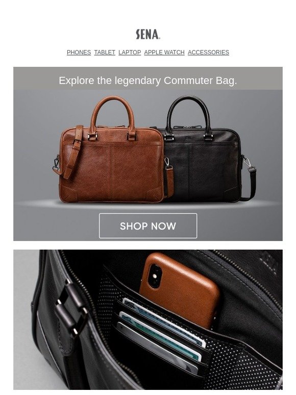 SENA Cases: Get to know the Commuter Bag | Milled