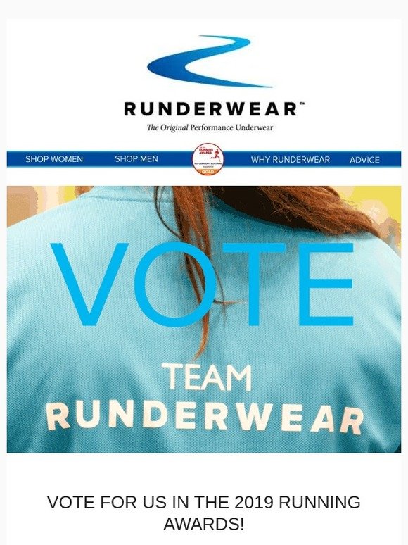 Runderwear: Help us sock it to 'em! The Running Awards - voting now ...
