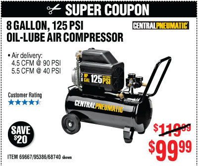 Harbor Freight: You'll like this! Superior Air Compressors are Here ...
