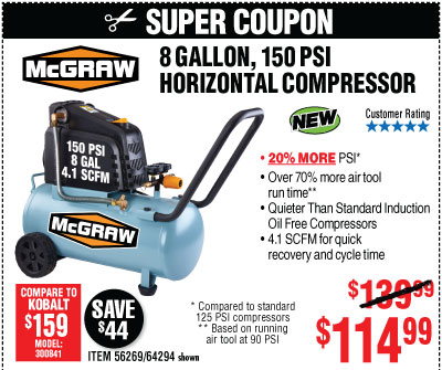Harbor Freight: You'll like this! Superior Air Compressors are Here ...