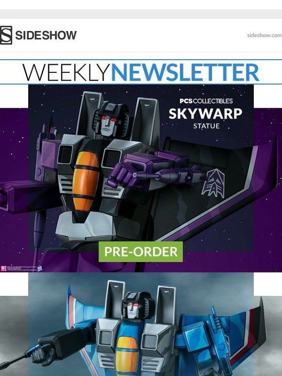 Sideshow: Transformers, The Nun, Anakin Skywalker, Batman | Milled