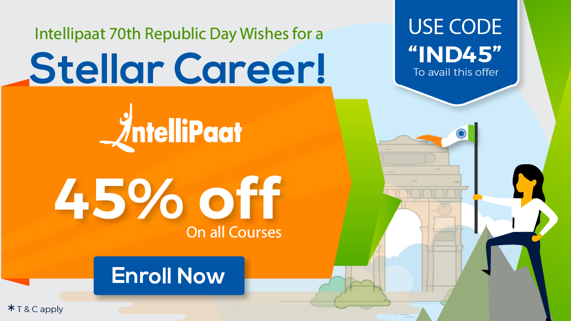 Intellipaat: Intellipaat Republic Day offer | Milled