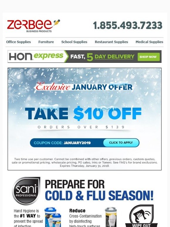 Zerbee: ⭐ Cold & Flu Season ⭐ Help Your Office Stay Healthy - Plus Save ...