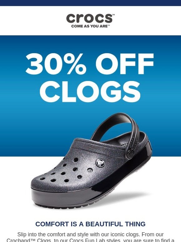 Crocs: Most Wanted: Iconic Clogs 30% OFF | Milled
